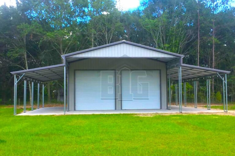 The Impact Utility Barn 44x40x11/8 - Big Buildings Direct