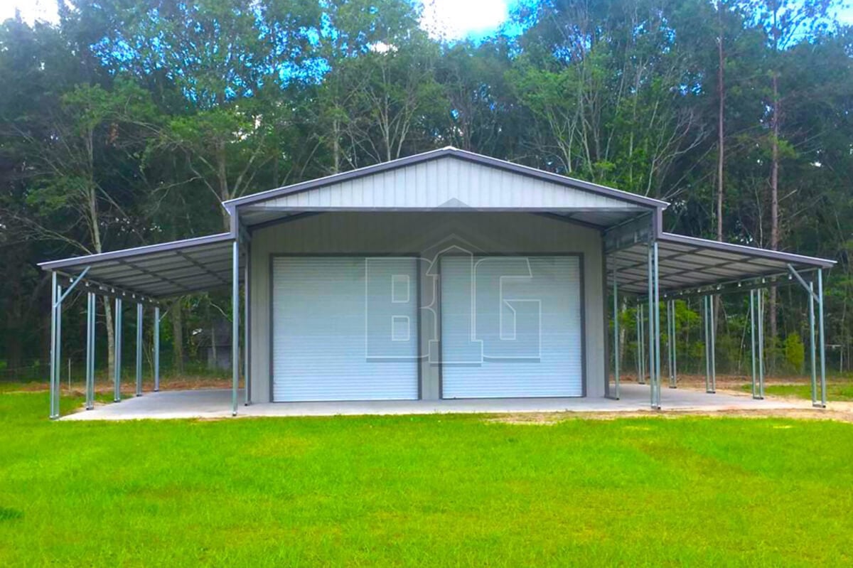 The Impact Utility Barn 44x40x11/8 - Big Buildings Direct