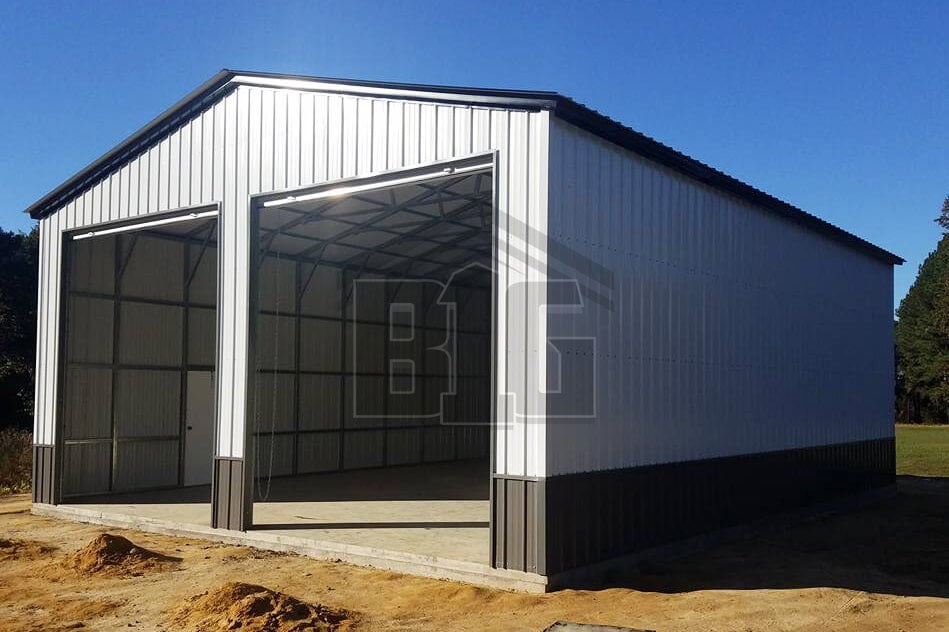 Abigail Steel Garage 30x35 - Big Buildings Direct