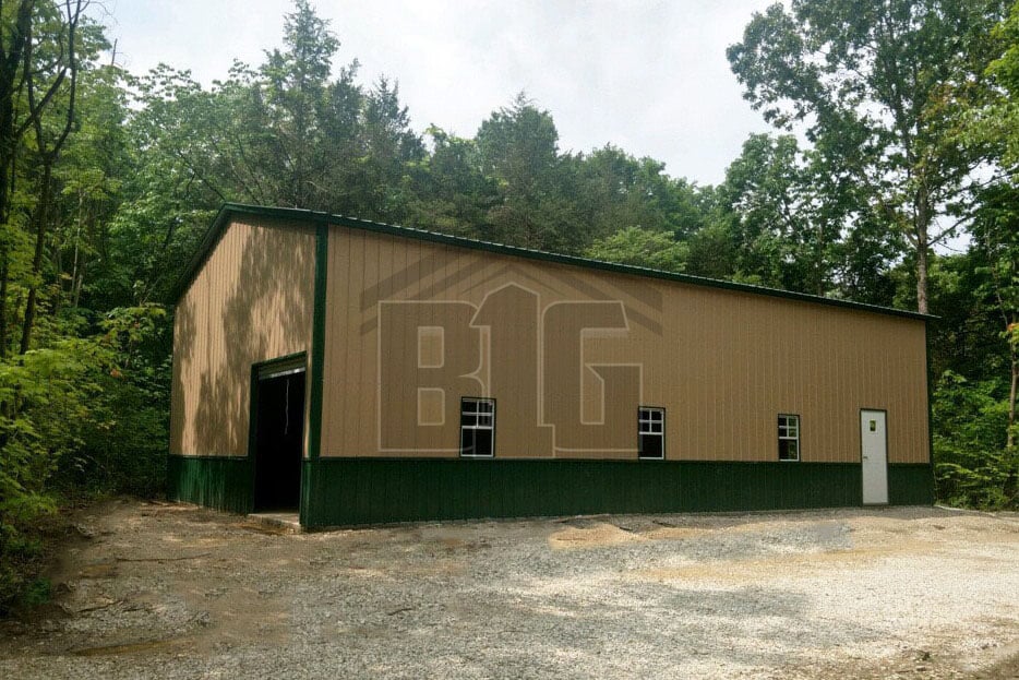 Vance's Steel Building 30x50 - Big Buildings Direct