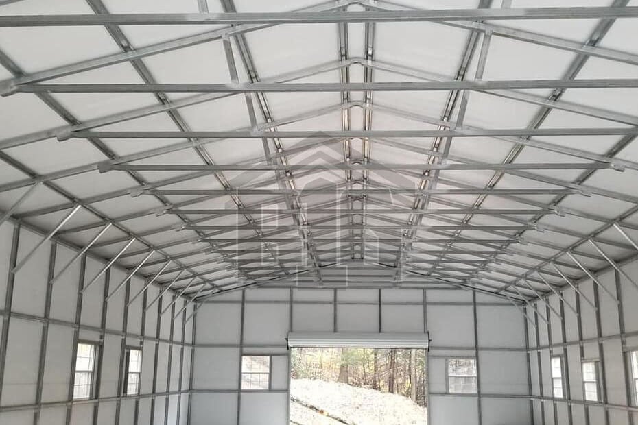 Fishin Metal Building Shop 30x50 - Big Buildings Direct