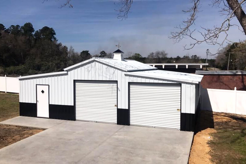 Sky Steel Barn 42x40 - Big Buildings Direct