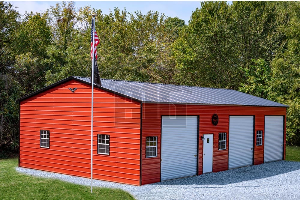 Metal Garages and Pre-fab buildings Delivered and Installed