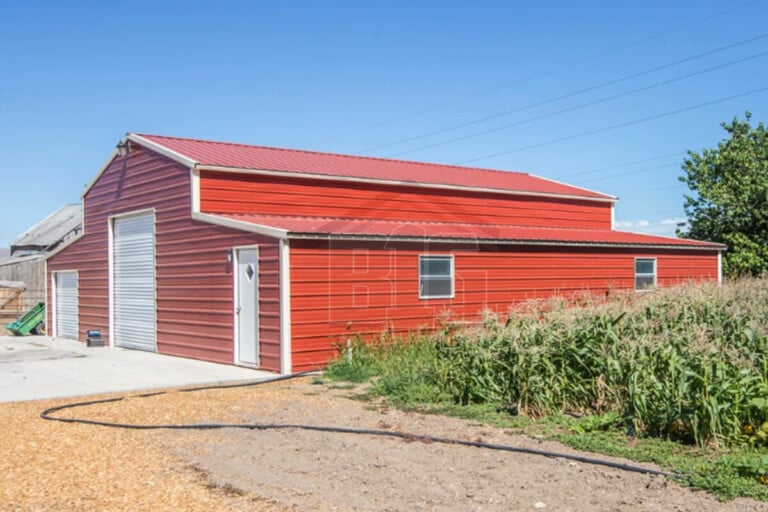 Metal Barn The San Francisco Delivered and Installed 40x35x12/8 - Big ...