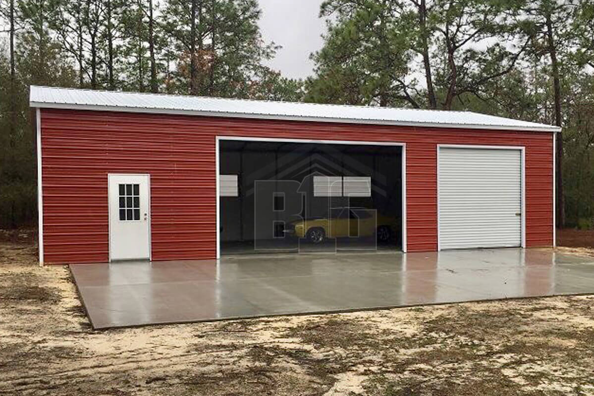 The Buenos Aires Installed Garage 20x40x12 - Big Buildings Direct
